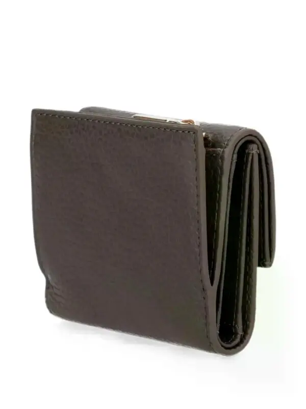 COCCINELLE Logo-plaque Pebbled-leather Wallet