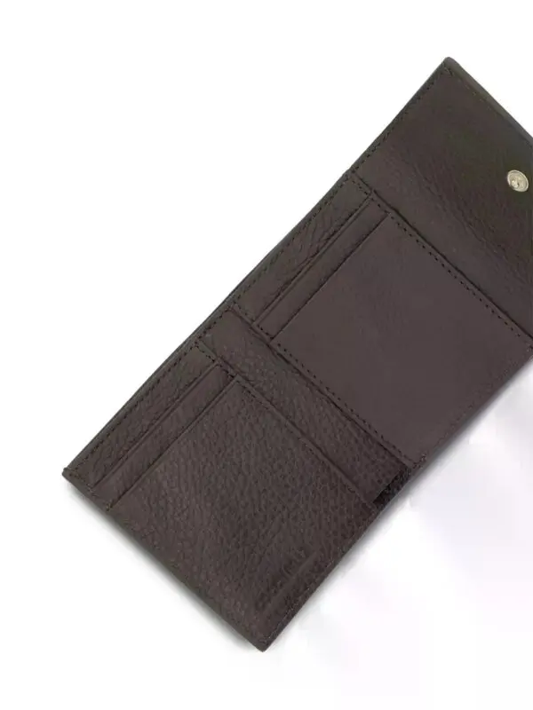 COCCINELLE Logo-plaque Pebbled-leather Wallet