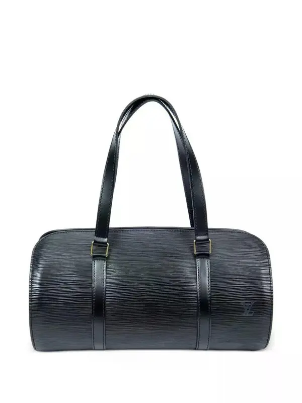 LOUIS VUITTON Soufflot Epi-leather Shoulder Bag - Black