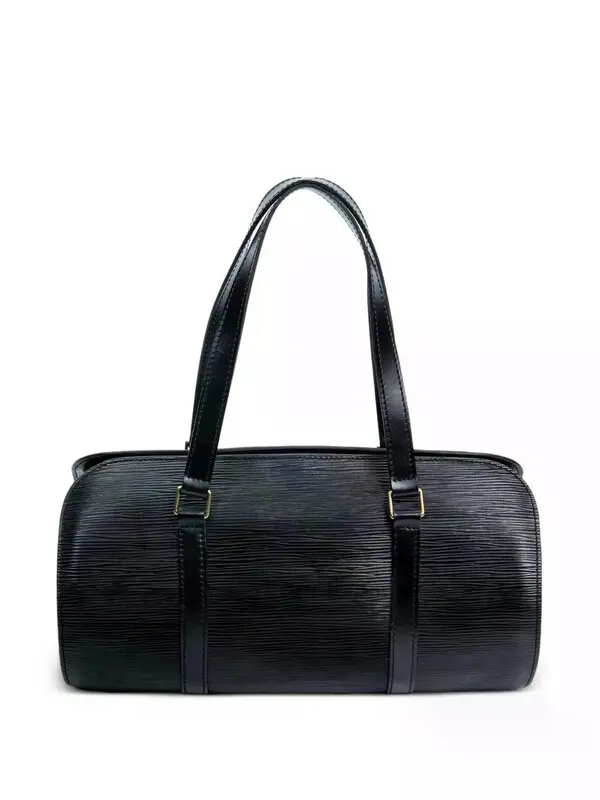 LOUIS VUITTON Soufflot Epi-leather Shoulder Bag - Black