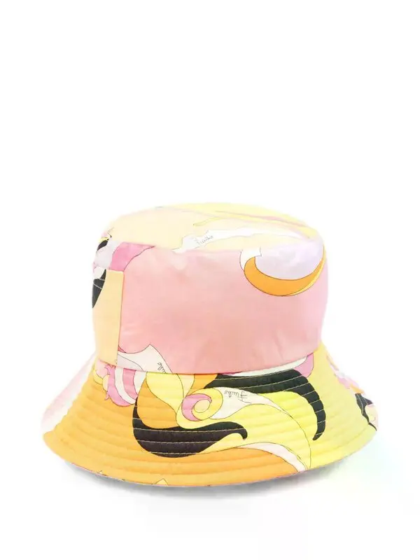 Emilio Pucci 2000s Abstract-print Bucket Hat