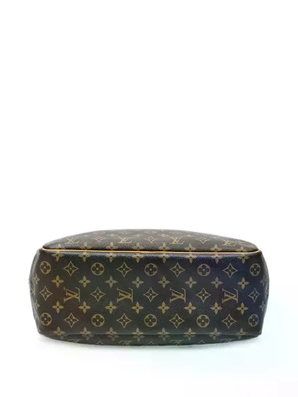LOUIS VUITTON Monogram Deauville Tote Bag - Brown