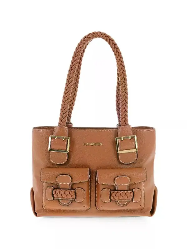 Moschino Braided-handle Shoulder Bag
