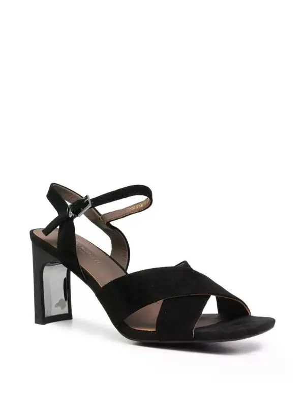 SERGIO MORETTI FIRENZE Crossover Strap Sandals