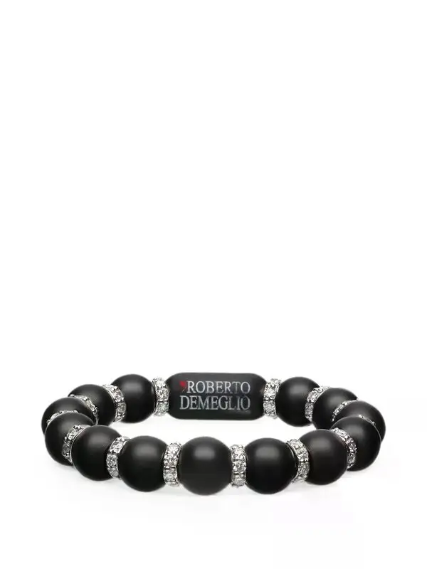 Roberto Demeglio Logo-print Diamond Ring