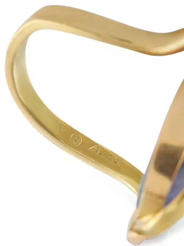 LALAOUNIS Sodalite And Diamond Ring In 18k Yellow