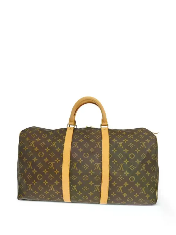 LOUIS VUITTON 1997 Monogram Keepall 50 Handbag