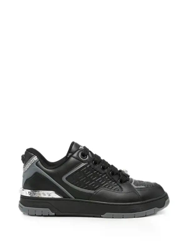 Versace Lace-up Sneakers - Black