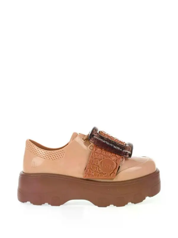 Viktor & Rolf Melissa Buckle Derby Shoes - Brown