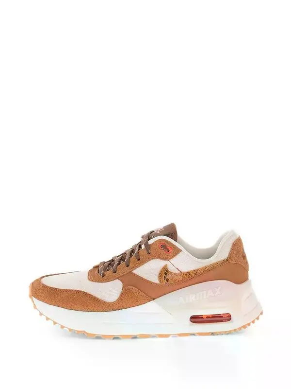 Nike Air Max Systm Se Reptile-effect Sneakers - Brown