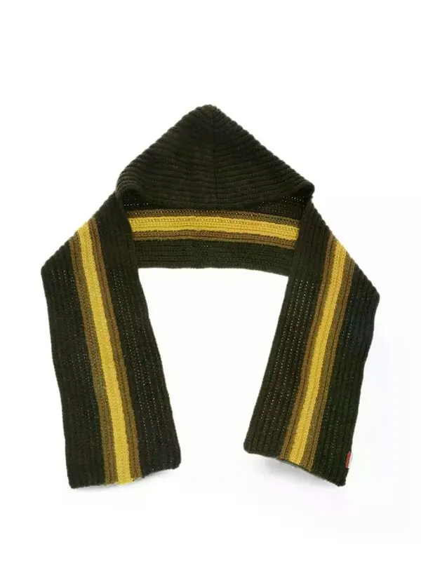 Dsquared2 Striped Hooded Scarf