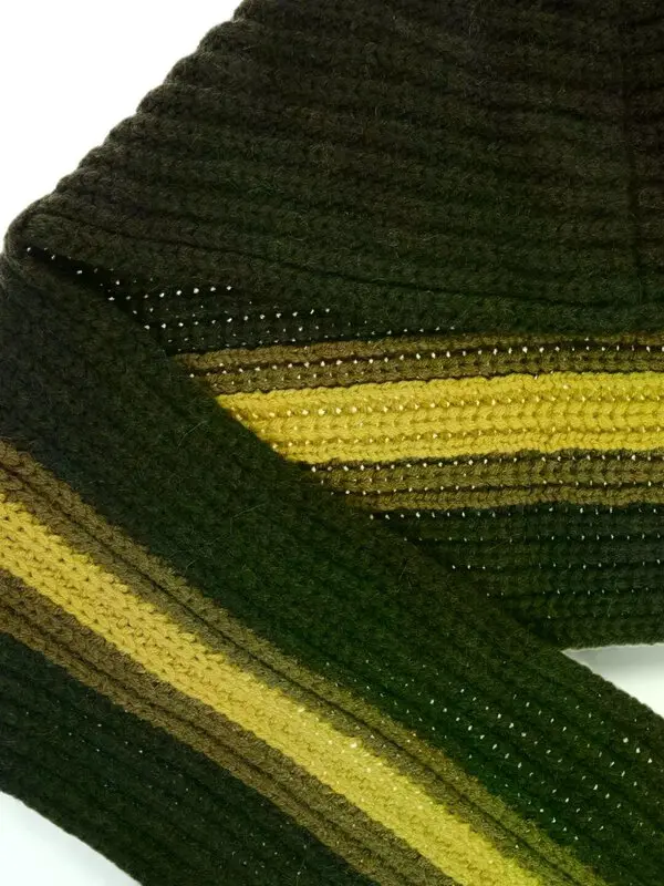 Dsquared2 Striped Hooded Scarf