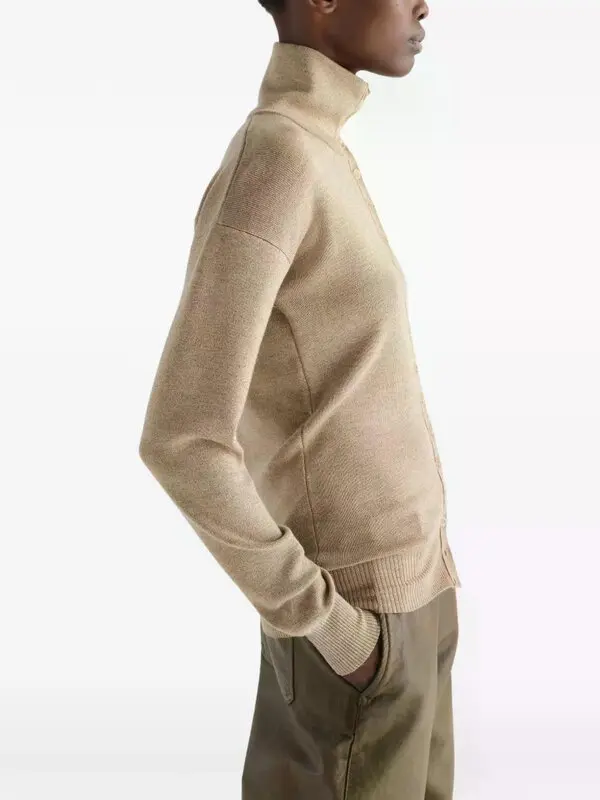 LEMAIRE Buttoned Top In Fine Wool