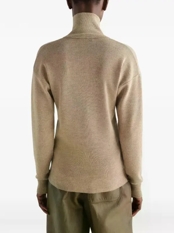 LEMAIRE Buttoned Top In Fine Wool