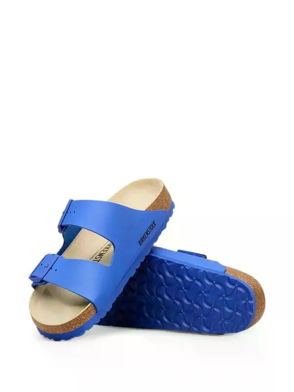 BIRKENSTOCK Arizona Double Strap Slides - Blue