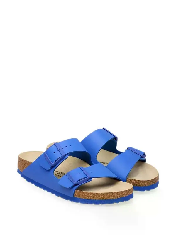 BIRKENSTOCK Arizona Double Strap Slides - Blue