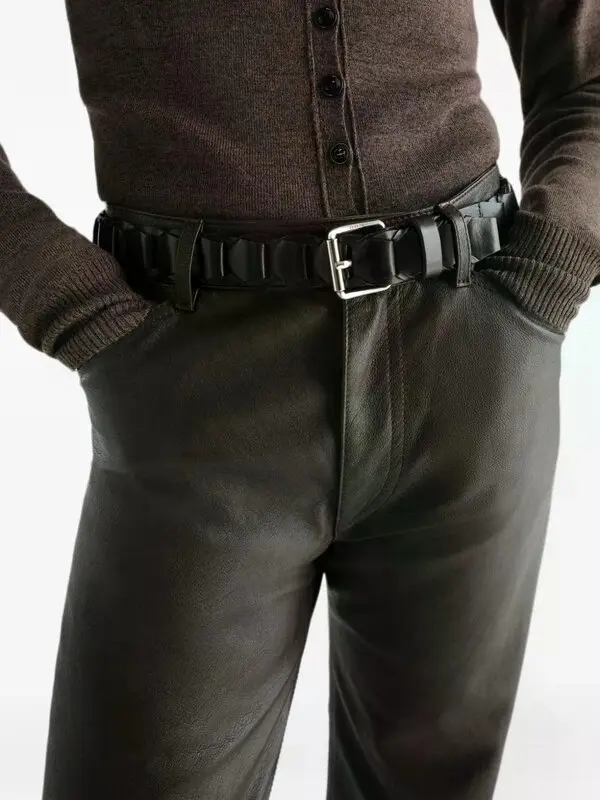 LEMAIRE Link Belt In Vegetable-tanned Leather