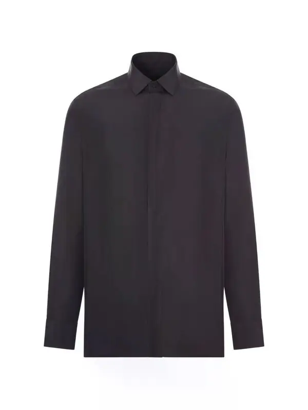 TOM FORD Habotei Concealed-placket Silk Shirt