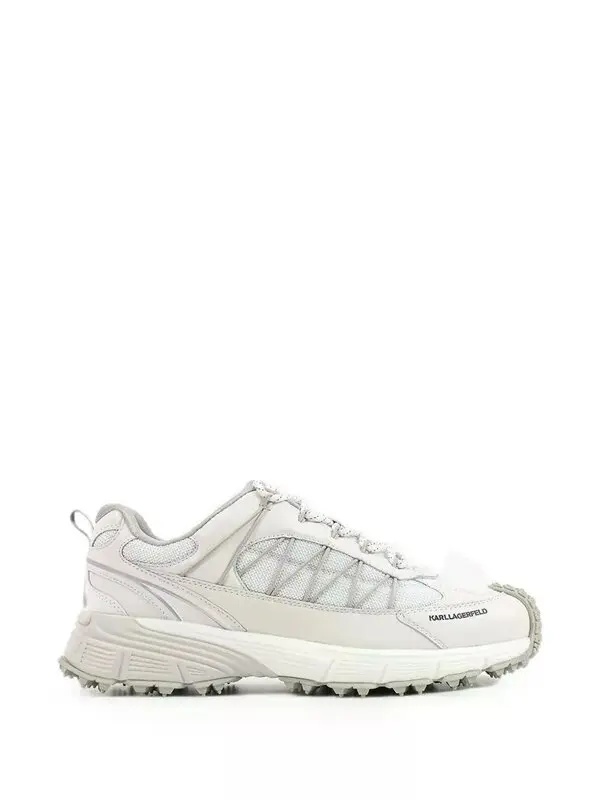 Karl Lagerfeld Panelled Chunky-sole Sneakers - White