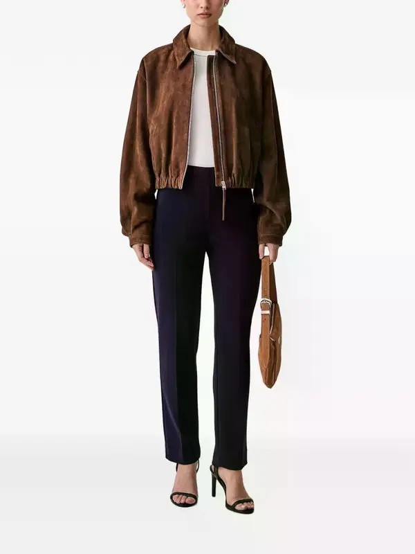 Joseph Ribkoff Pressed Crease Rear-slit Trousers