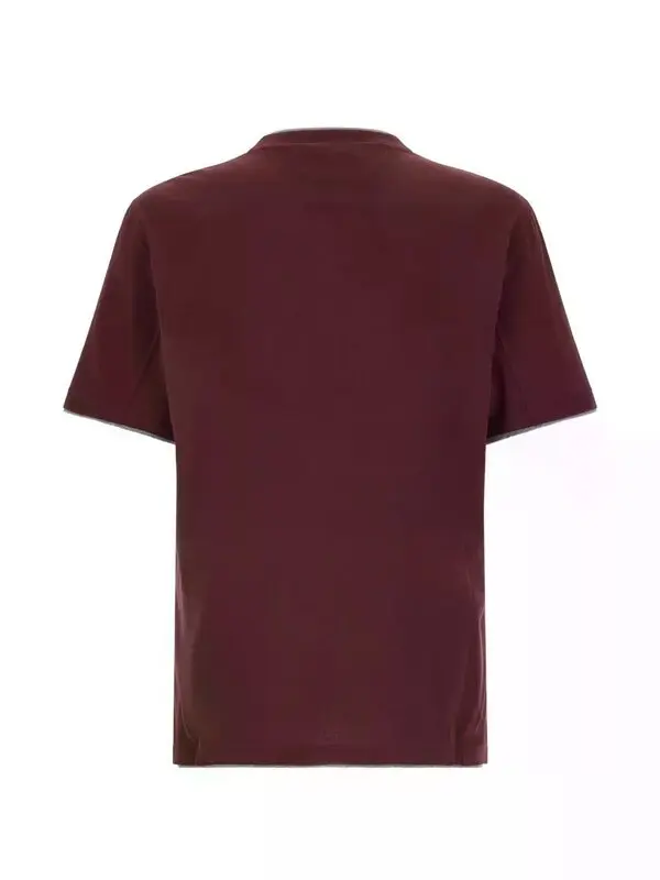 Brunello Cucinelli Double-layer T-shirt