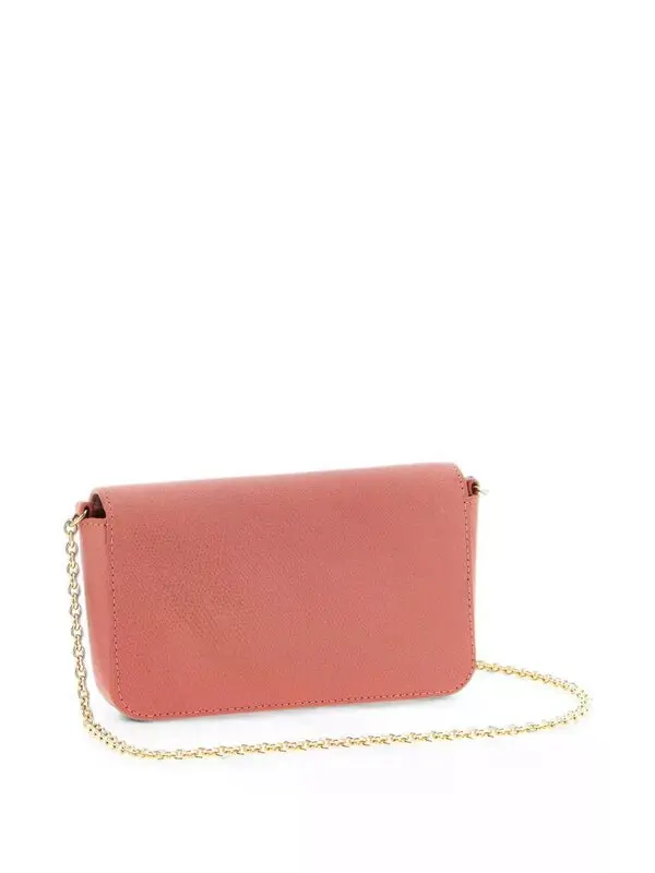 Furla Mini 1927 Grain-finish Leather Crossbody Bag - Pink