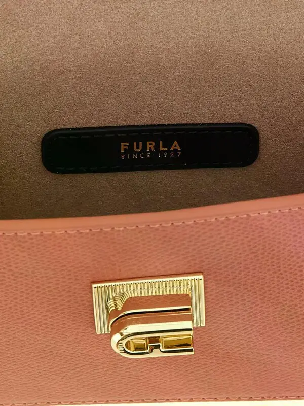 Furla 1927 Grain-finish Leather Crossbody Bag