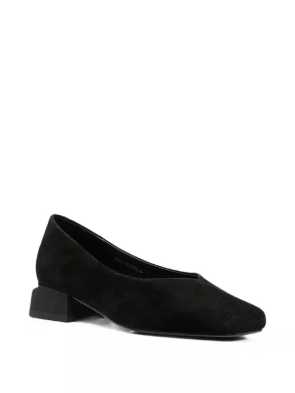 LINDA BAUMANN Square-toe Heeled Pumps