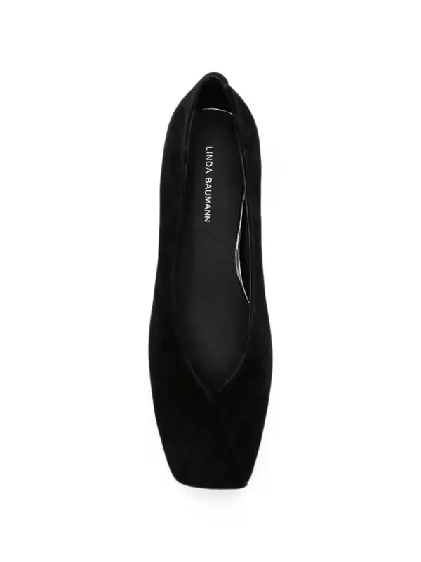 LINDA BAUMANN Square-toe Heeled Pumps