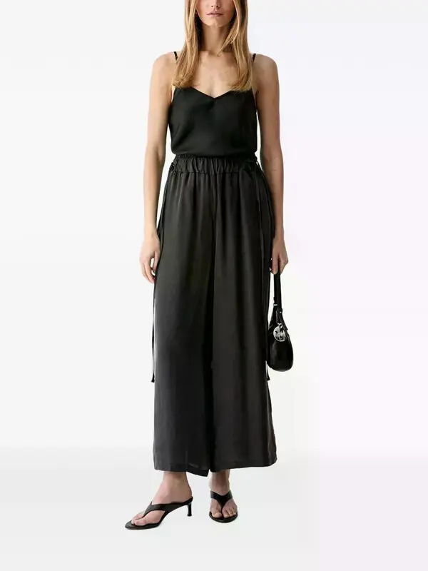 VICOLO Elasticated Drawstring-waist Trousers