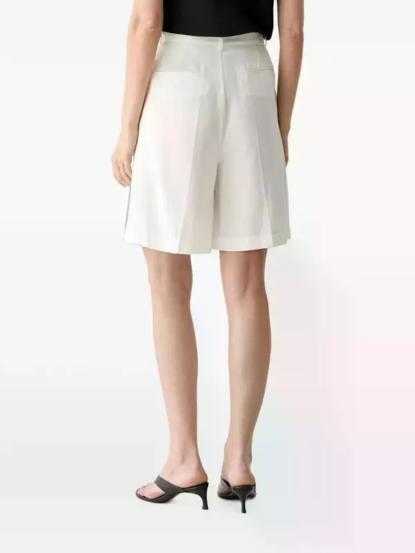 VICOLO Tie-waist Pleated Shorts