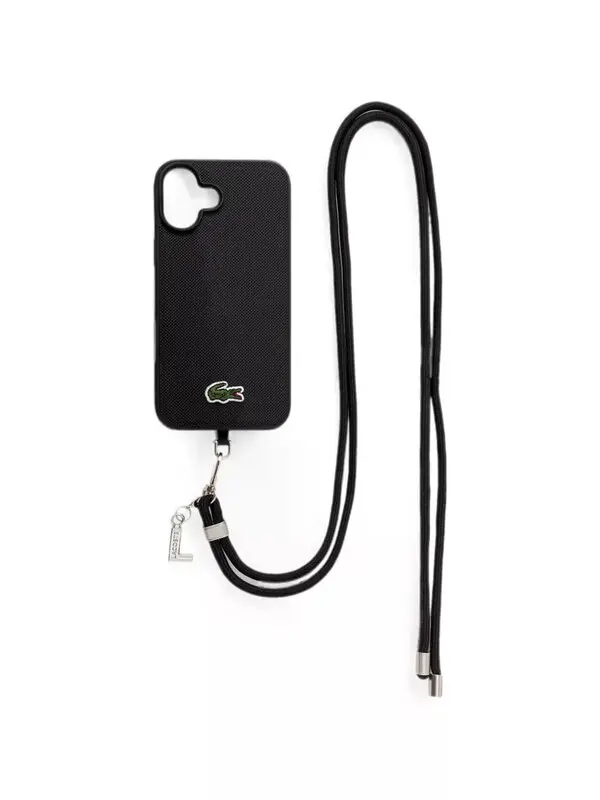 Lacoste Logo-patch Lanyard Iphone 16 Case