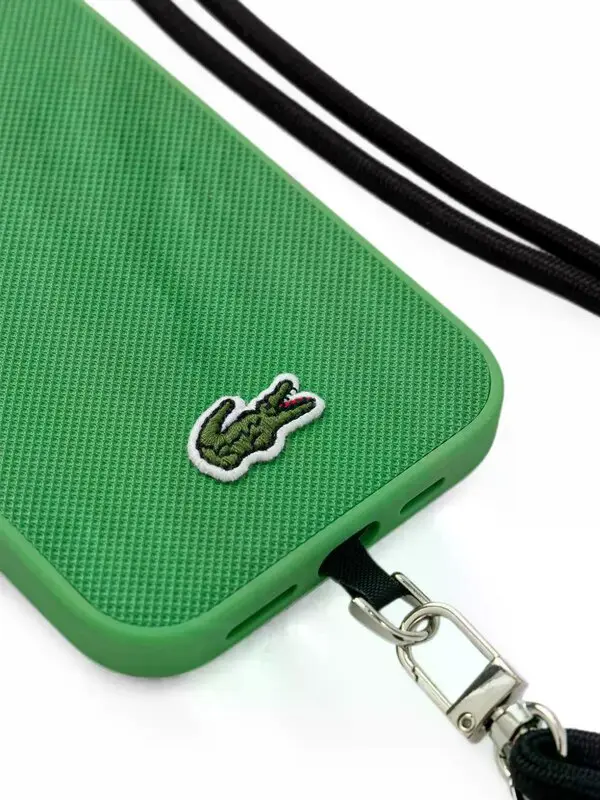 Lacoste Logo-patch Lanyard Iphone 16 Case