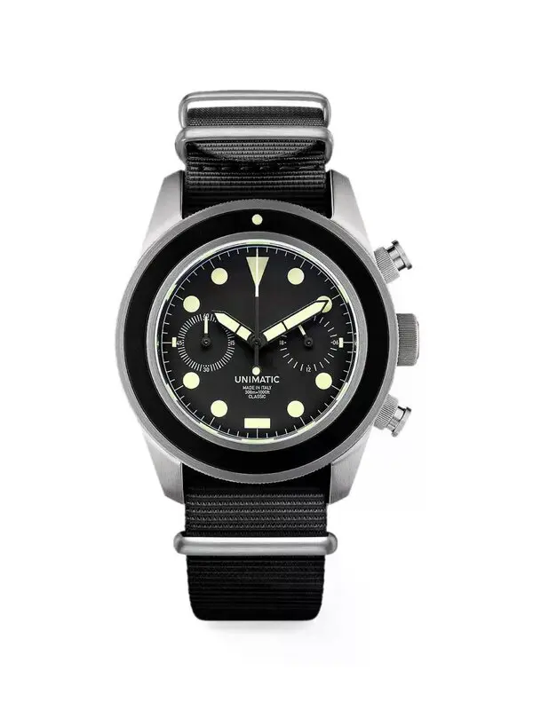 UNIMATIC U3 Classic 41.5mm Watch - Black