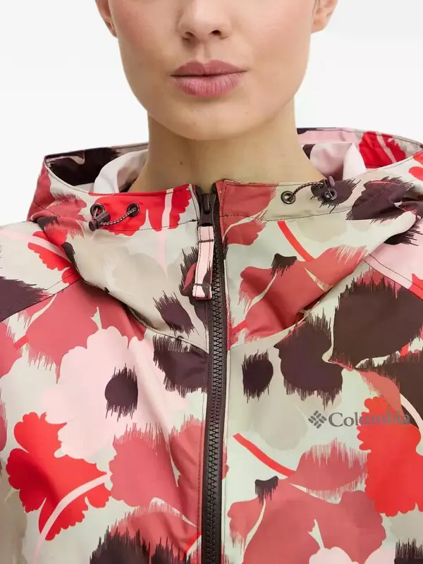 Columbia Spire Valley Floral-print Panelled Jacket