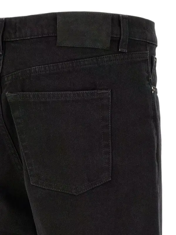 RIVIERA Garment-dyed Tapered-leg Jeans