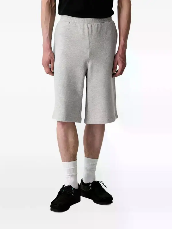 DAILY PAPER Logo Print Elasticated Shorts - Grey