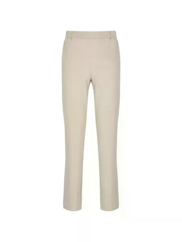 EMME Elasticated Waistband Tapered Trousers