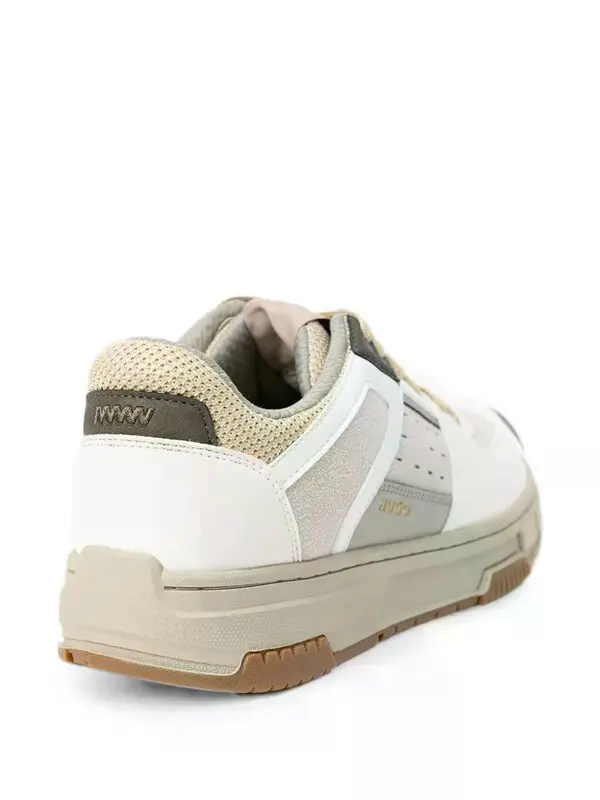Hugo Panelled Low-top Sneakers