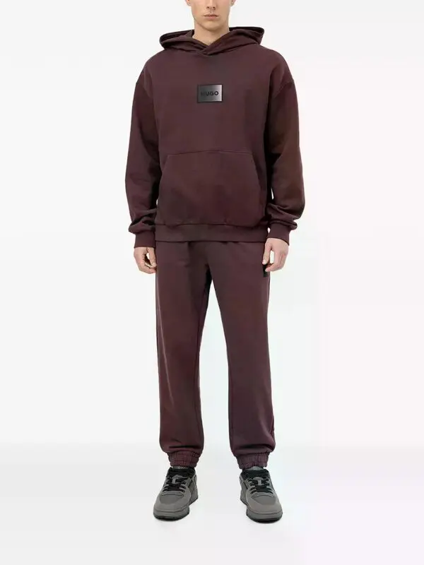 Hugo Logo-patch Pouch-pocket Hoodie