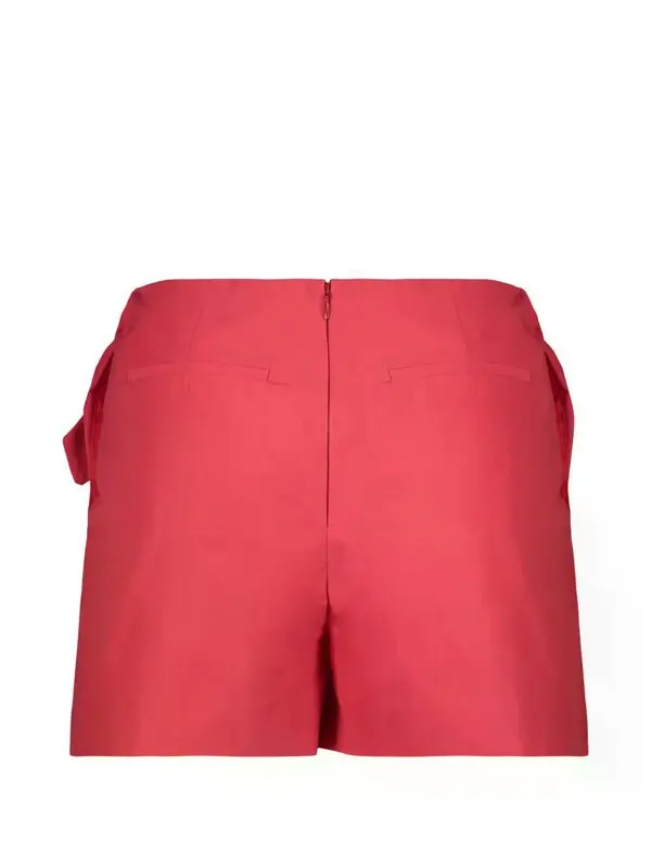Red Valentino Wrap-style Side-tie Mini Skort
