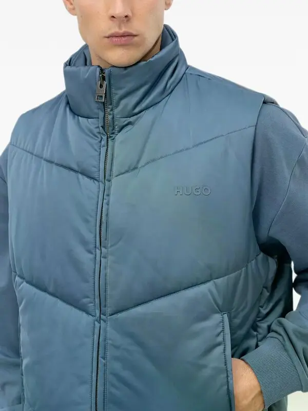 Hugo Quilted High-neck Gilet