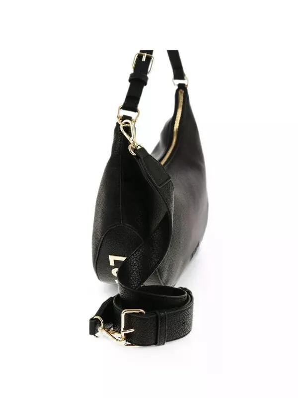 Moschino Hobo Shoulder Bag With Logo Lettering