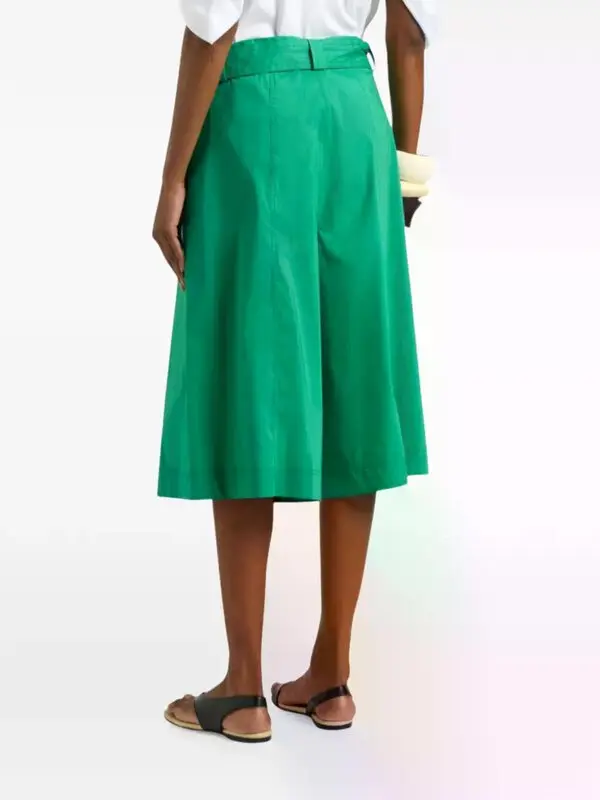 Liviana Conti Belted Pleated Shorts