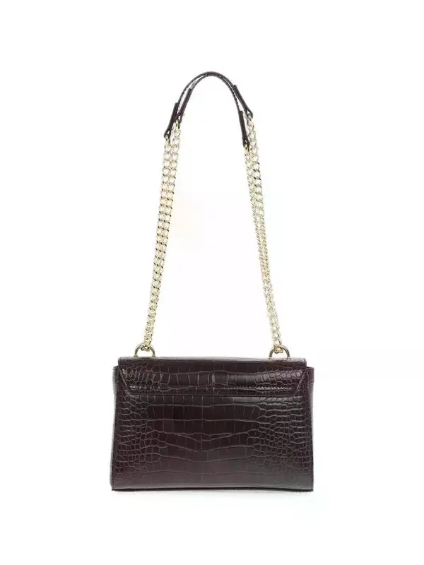 Moschino Crocodile-effect Shoulder Bag