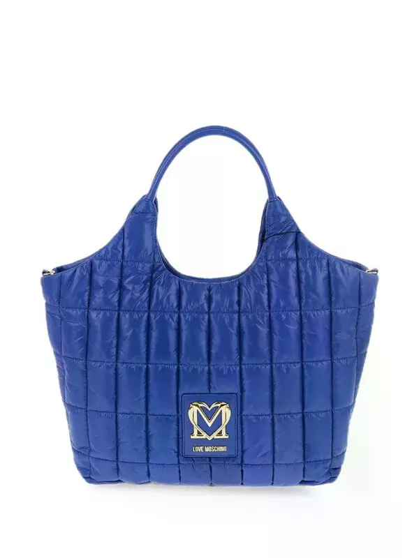 Moschino Logo-patch Tote Bag