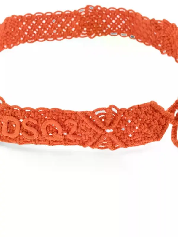 Dsquared2 Macramé Tassel Belt