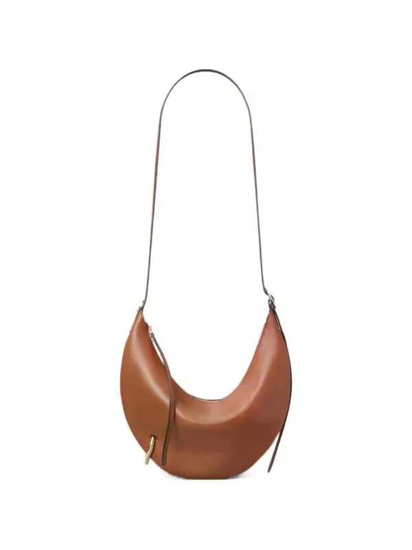 Tory Burch Pierced Shoulder Bag - Brown