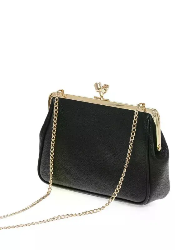 Moschino Love Logo-print Love Clutch Bag - Black