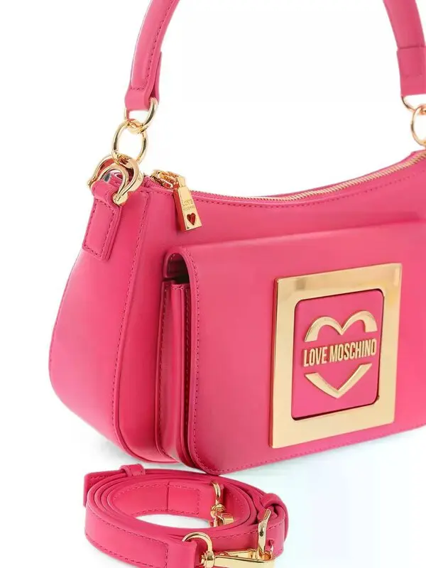 Moschino Plaque Shoulder Bag